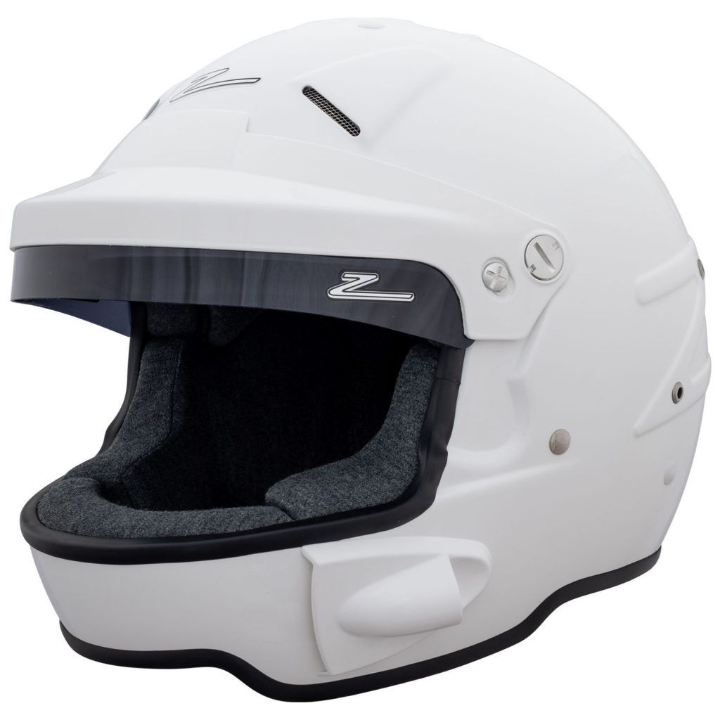 RL 70E White Racing Helmet - GT Touring Car Look - Zamp Helmets ...