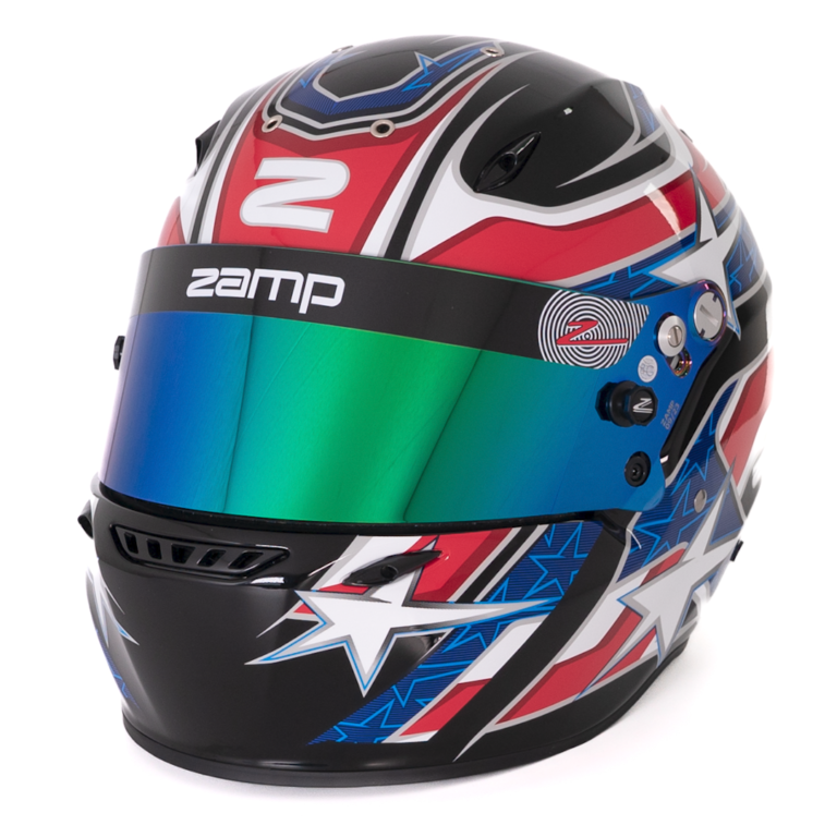 ZR-72 Black / Red / Blue €549 - Zamp Helmets (Helmet 28)